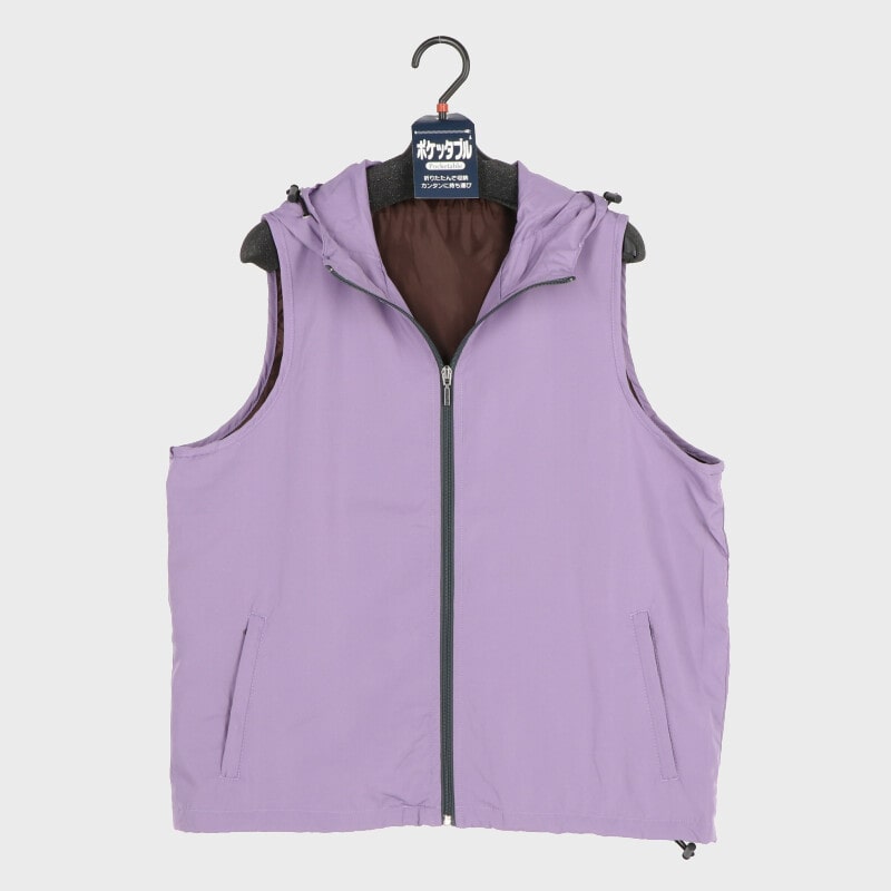 【公式】卸・仕入れサイト【SELF WEB SHOP】-大西衣料株式会社-裏タフタアウトドアベスト(M～L パープル): レディースウェア ...